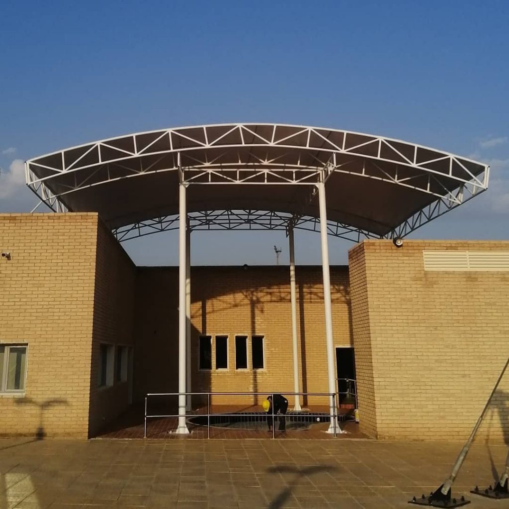 k-span warehouses with span of 21 meters – ( Subiya Thermal Power Plant ...