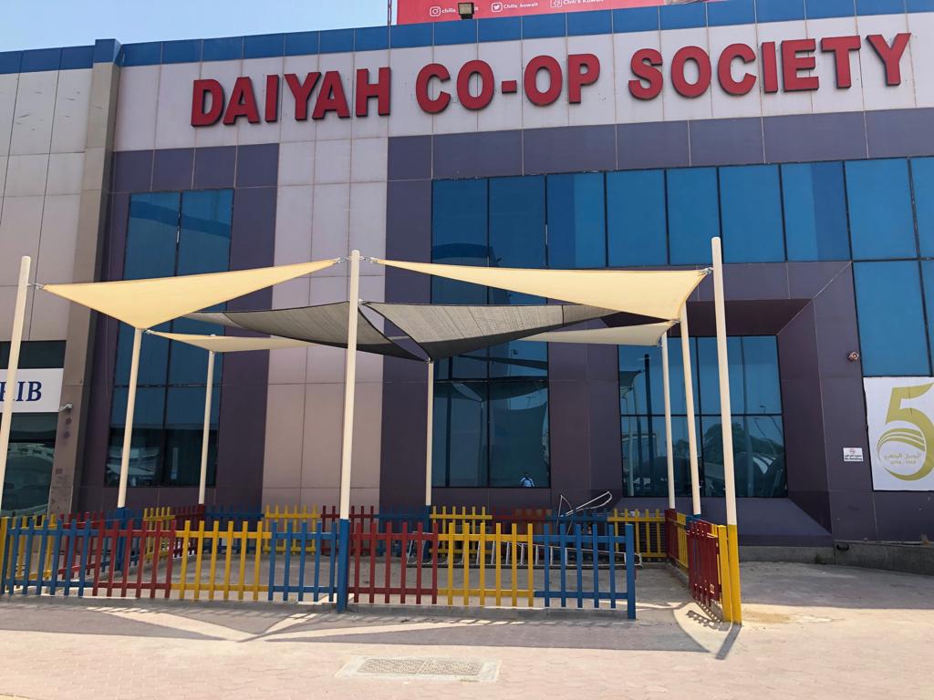 k-span sheds for Al-Daiya co-op parking - Unique Management